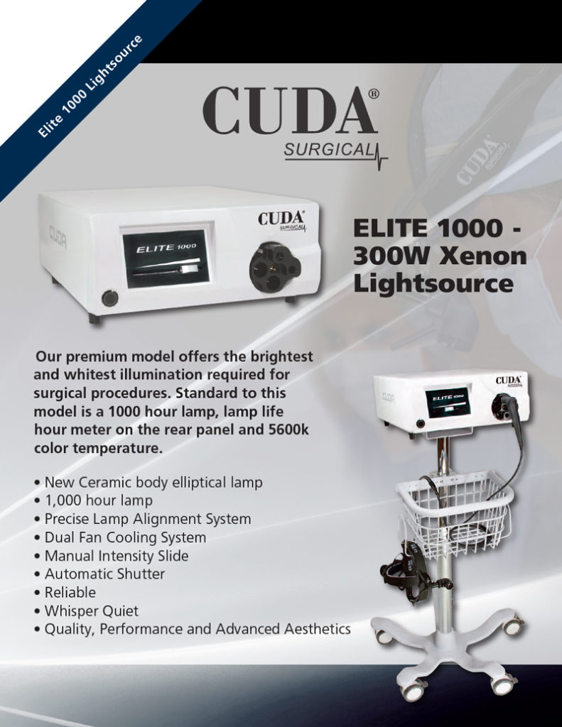Brochures/IFU - Cuda Surgical Illumination